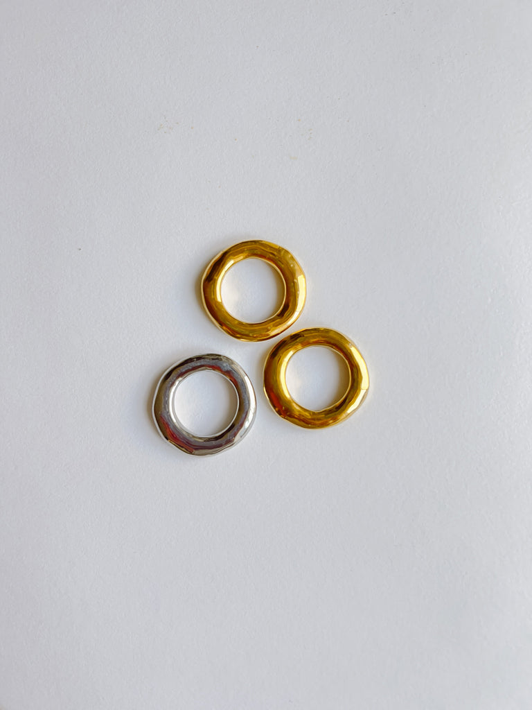 AURA RING STACK | SILVER – Knature The Label